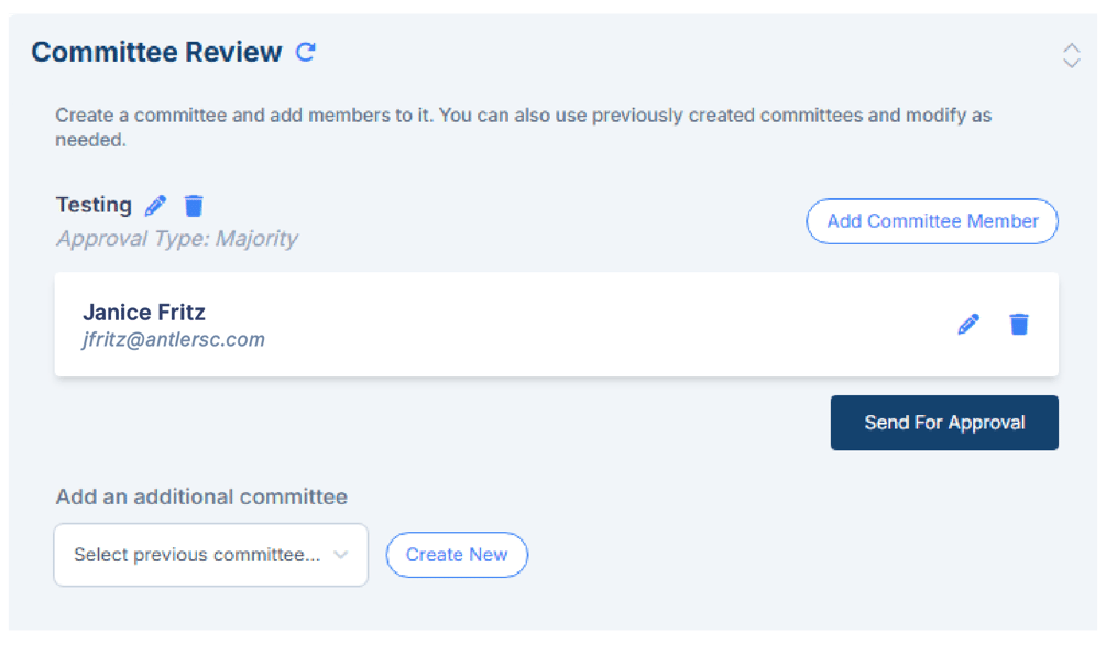Step 3 - Send for Review