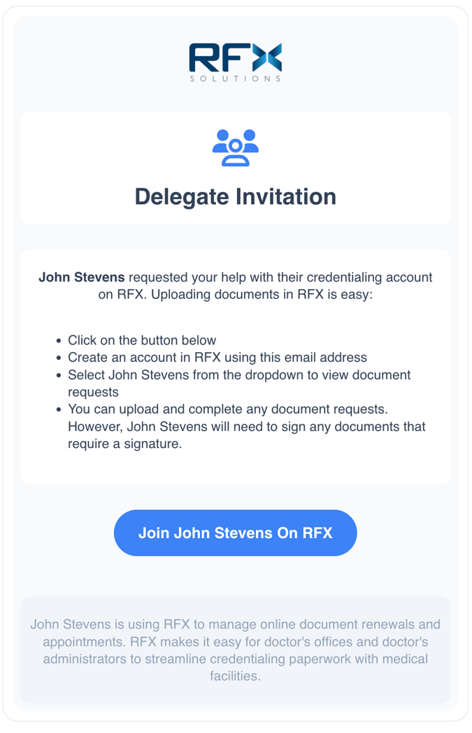 Accessing RFX