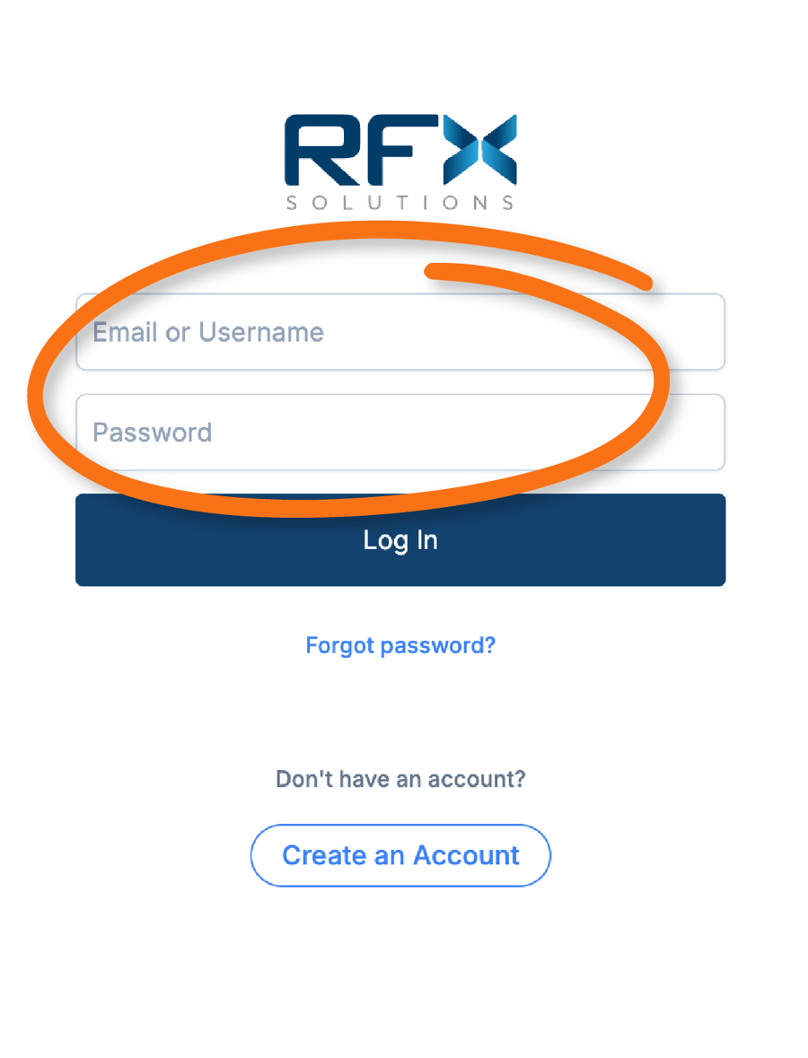 Creating an RFX Account